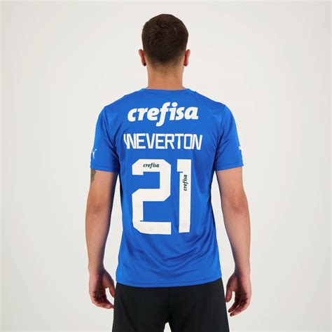 Camisa Puma Palmeiras Goleiro I 2023 21 Weverton FutFanatics