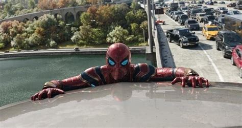 蜘蛛侠3英雄无归新剧照 小蜘蛛要掉下去了 Disney Marvel 漫威工作室 cnBeta