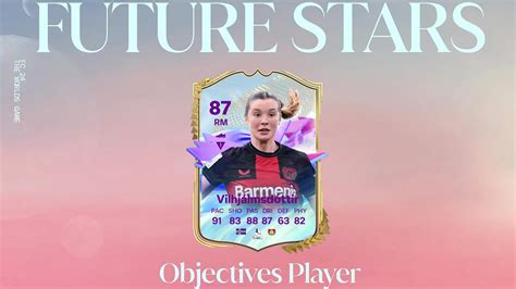 EA Sports FC 24 Obiettivi Karolina Vilhjalmsdottir Stelle Del Futuro