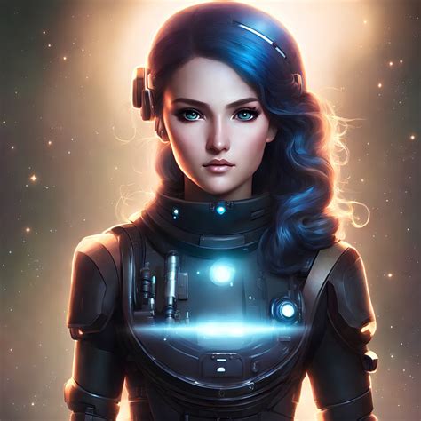 Ai Generiert Mädchen Astronaut Kostenloses Bild auf Pixabay