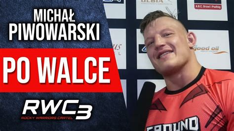Michał Piwowarski po RWC 3 Nie wybieram sobie przeciwników YouTube