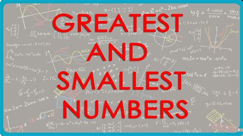 5 Make The Greatest And The Smallest 4 Digit Numbers Using Any Four Different Digits With Given