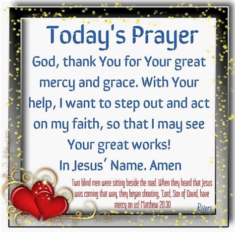 God Thank You For Your Great Mercy And Grace Pictures Photos And
