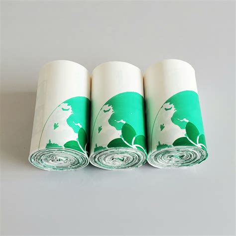 Biodegradable Corn Starch Trash Bag Compostable Garbage Bag Plastic