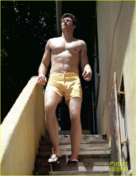 Derek Theler Shirtless Da Man Magazine Feature Photo