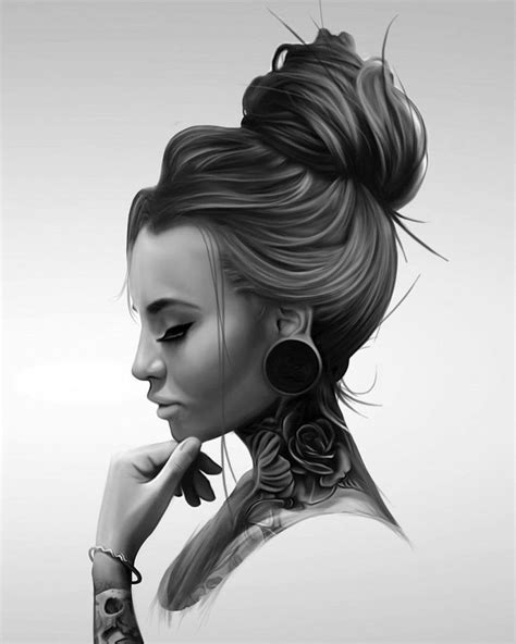Pin By Danilo Balonecker On Ideias Para Tattoo Girl Face Tattoo