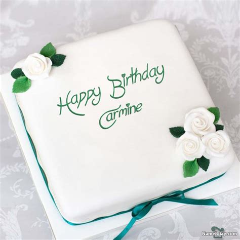 Happy Birthday Carmine Images Of Cakes Cards Wishes