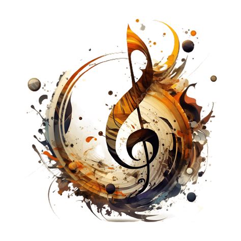 Ilustración De Nota Musical PNG dibujos Nota Música Notas Musicales
