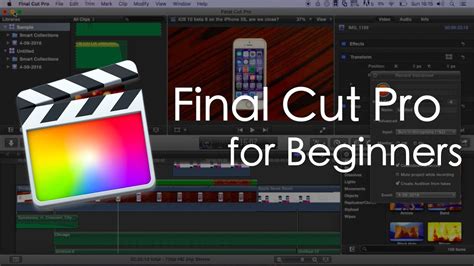 Final Cut Pro For Beginners YouTube