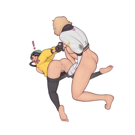 Rule 34 1futa 1girls All Fours Anus Ass Bent Over Big Penis Blackout Artist Blonde Hair