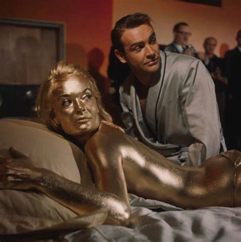 Sean Connery On Instagram Sean Connery With Shirley Eaton On The Set