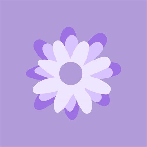 Purple Icon Photos Purple Wallpaper Iphone Flower App Purple Aesthetic