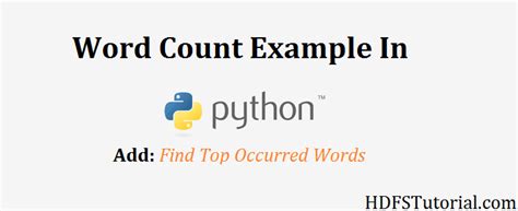 Word Count For Python