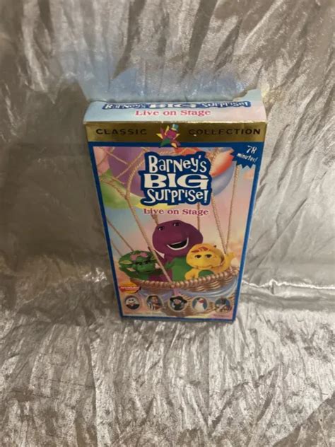 Barneys Big Surprise Live On Stage Vhs Picclick Ca