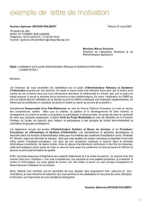 Lettre de motivation bts support a l action managériale laboite cv fr