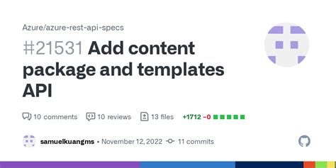 Add Content Package And Templates Api By Samuelkuangms Pull Request