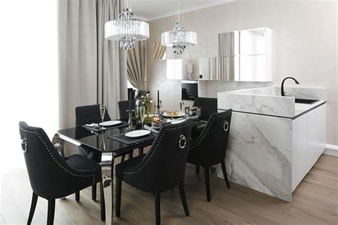 Kuchnia W Stylu Glamour Zobacz Gotowy Projekt Galeria