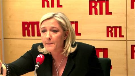 Passe d armes entre Marine Le Pen et Jean Michel Aphatie Vidéo