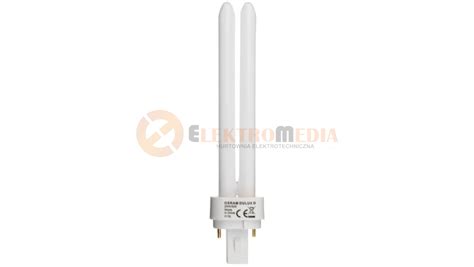 Świetlówka kompaktowa G24d 3 2 pin 26W 3000K DULUX D 4050300025711