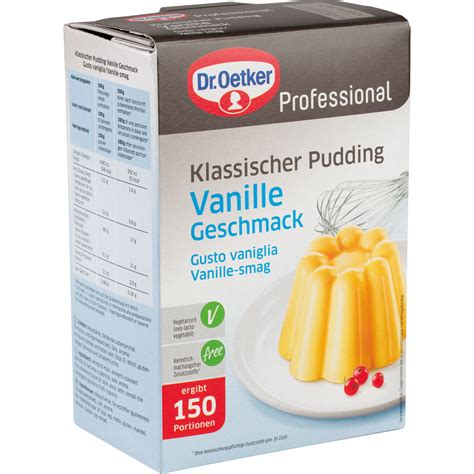 Transgourmet Österreich Dr Oetker Vanille Pudding 1 kg
