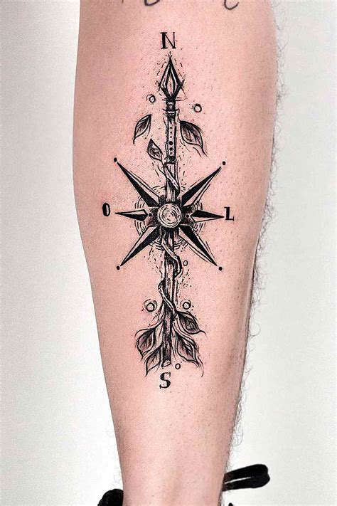 Details 80 Compass Tattoo For Men Super Hot In Coedo Vn