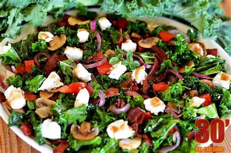 Salade De Chou Kale Minutes En Cuisine