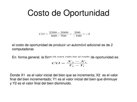 Como Calcular Costo De Oportunidad Fpp Image To U