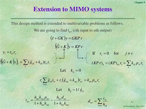 ppt multivariable control systems powerpoint presentation free download id 6956984