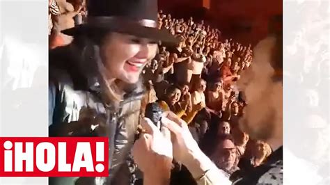 Amaia Montero Reaparece Por Sorpresa En El Concierto De Manolo Garc A