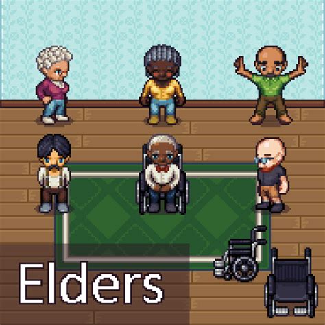 Lpc Revised Elders Opengameart Org