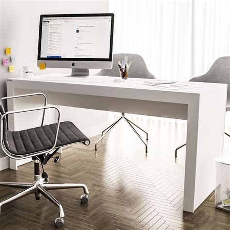 Mesa para Escritório Branco Office