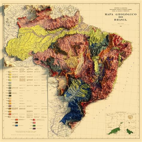 Cartographer Transforms Vintage Maps Into 3D Relief Maps Showing