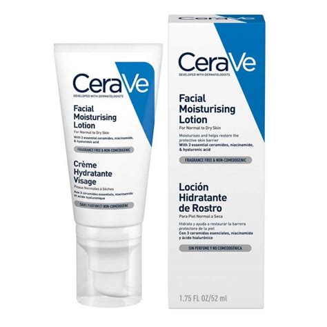 Boots Apotek CeraVe Facial Moisturising Lotion 52 ml for tørr hud i