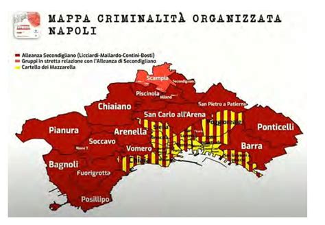 La Nuova Mappa Della Camorra Napoli Divisa Fra Clan Mazzarella E