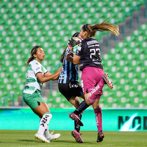 Karen Gómez Santos Laguna vs Querétaro J1 A2022 Liga MX femenil