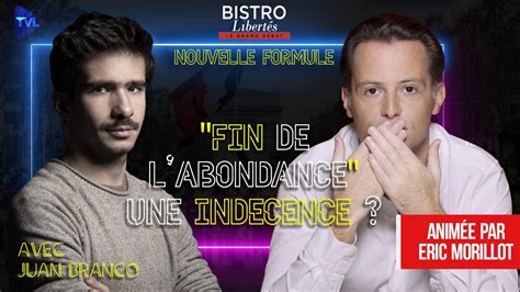Bistro Libertés avec l avocat Juan Branco Fin de labondance une