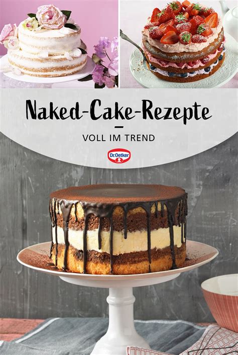Naked Cake Rezepte Kuchen Und Torten Kuchen Und Torten Rezepte
