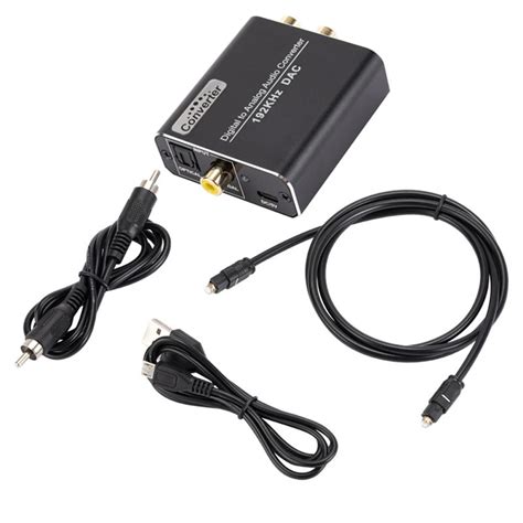 Mixer 192KHz Conversor De Áudio Digital Para Analógico DAC Digital