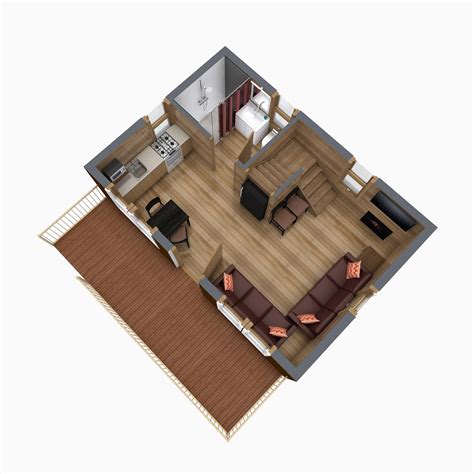 Rustic Log Cabin Floor Plans Best Design Idea