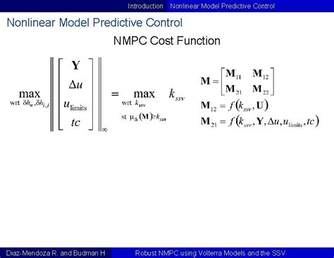 robust nonlinear model predictive control using volterra models