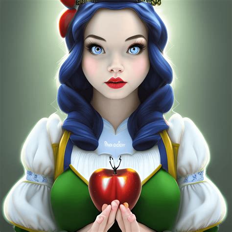 Snow White In Plumber Uniform Disney Girl D Cute Baby Creative Fabrica