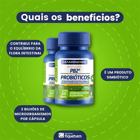 PB2 Probióticos 30 Cápsulas
