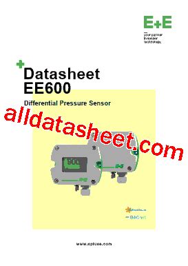 EE600 Datasheet PDF E E Elektronik Ges M B H