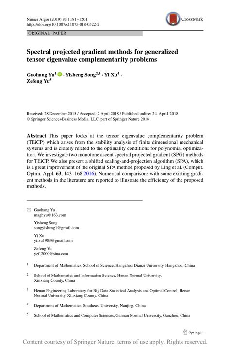 spectral projected gradient methods for generalized tensor eigenvalue complementarity problem