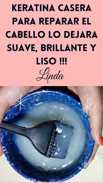 Keratina casera de maicena para reparar el cabello dañado lo deja