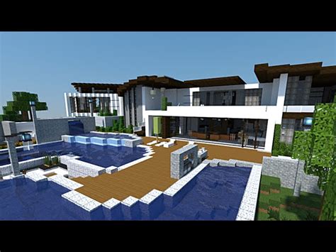 Minecraft Map Maison Moderne A Telecharger Ventana Blog