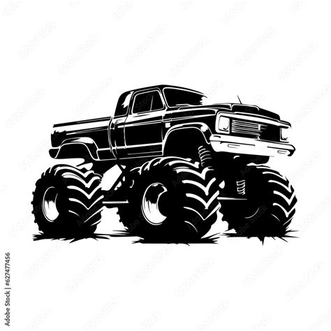 Monster Truck SVG Png Truck Svg Off Road Svg Monster Truck SVG