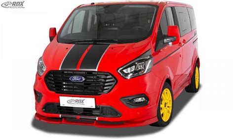 Přední spoiler pod nárazník RDX VARIO X FORD Transit Custom Tourneo