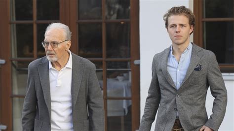 Franz Beckenbauer Das Ist Sein Sohn Joel Beckenbauer