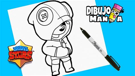 COMO DIBUJAR A LEON DE BRAWL STARS FACIL How To Draw Leon BRAWL